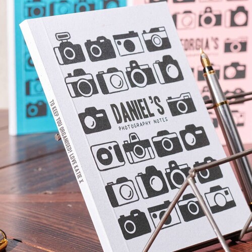 Personalised Photography Notes Pocket Notebook - Etsy