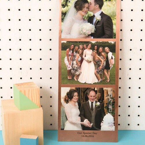 Personalised Solid Copper Photo Print - Etsy