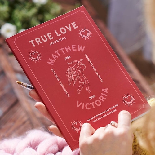 Personalised Couples Memory Journal - Etsy