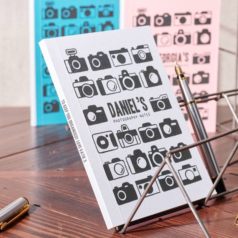 Personalised Photography Notes Pocket Notebook - Etsy