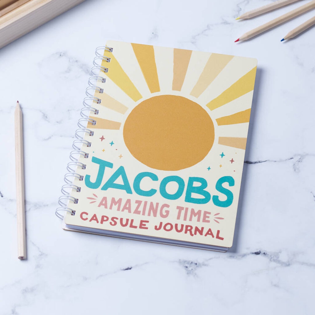 Personalised Children's Time Capsule Journal - Etsy