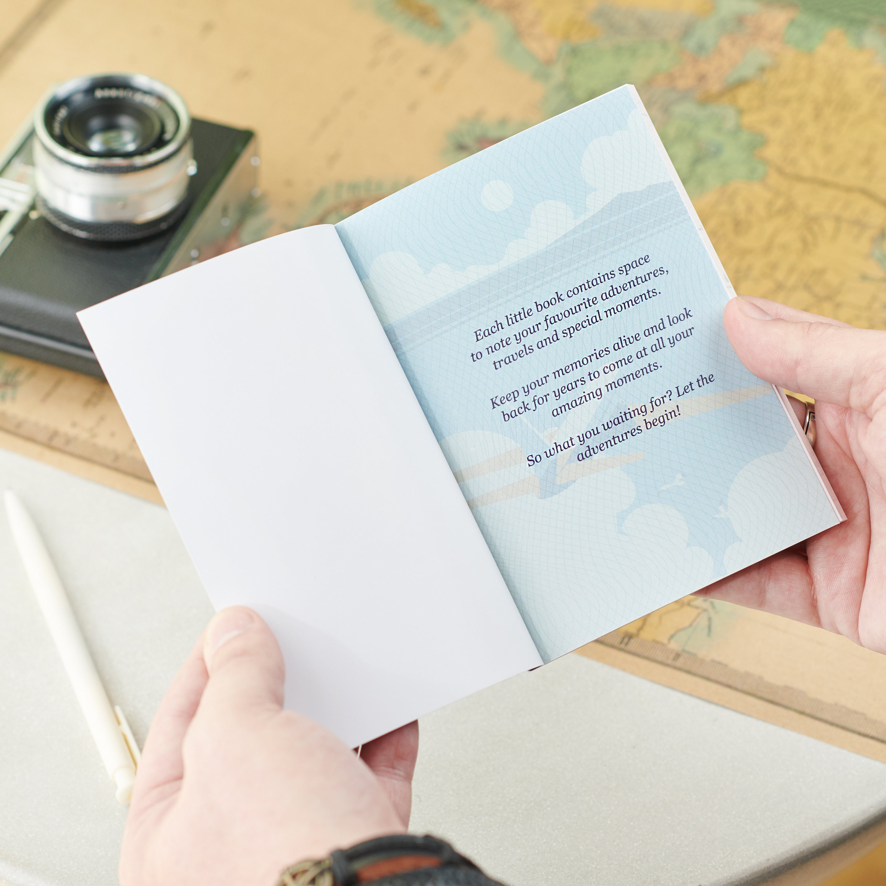 Personalised Couples Memory Passport Notebook, Love Story Journal ...