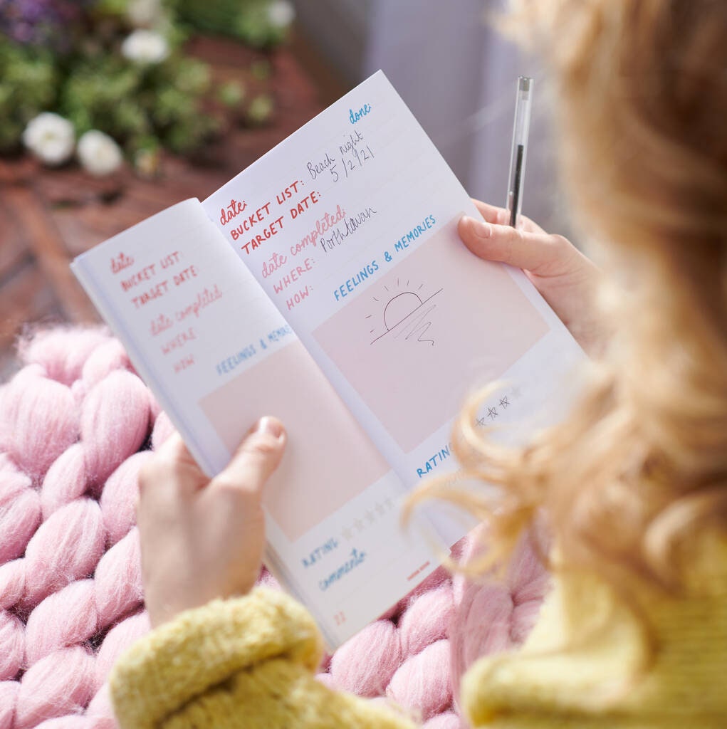 Personalised Couple Bucket List Journal - Etsy UK