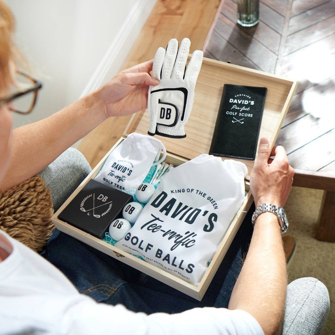 Personalised Golf Gift Set - Etsy