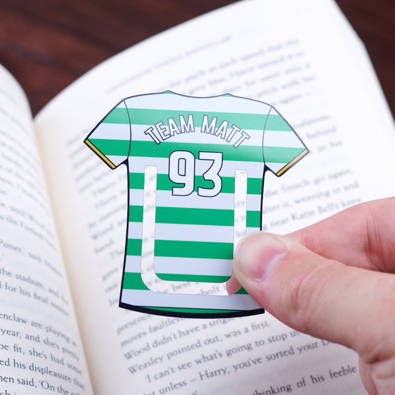 Soccer Bookmark - Etsy