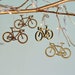 Christmas Bamboo Bicycle Tree Decorations - Etsy