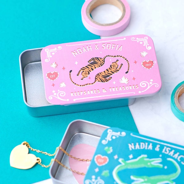 Pink Tin - Etsy