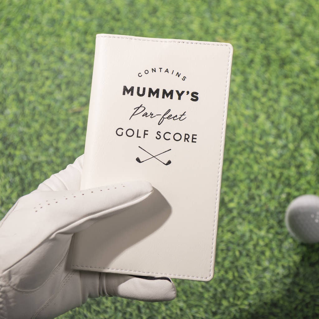 Personalised Golf Score Card Holder | Etsy UK