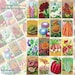 Vintage French Seed Packet Wallpaper - Etsy