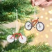 Personalised Bike Christmas Tree Decoration - Etsy UK