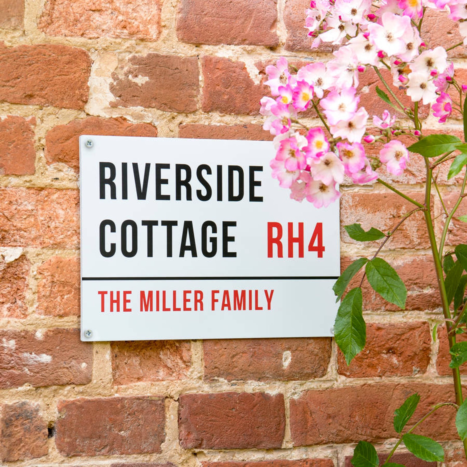 Personalised Exterior House Name Sign - Etsy