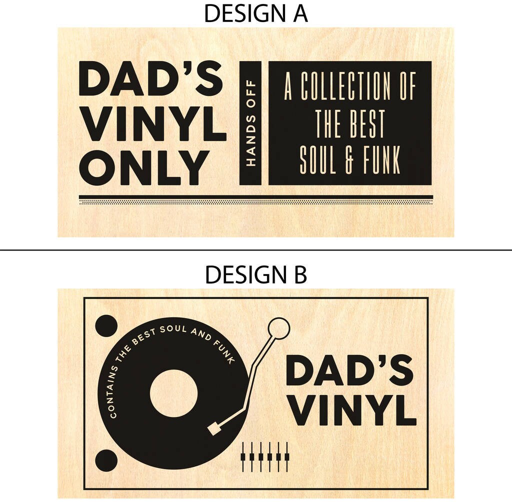 Personalised Vinyl Record Storage Box - Etsy UK