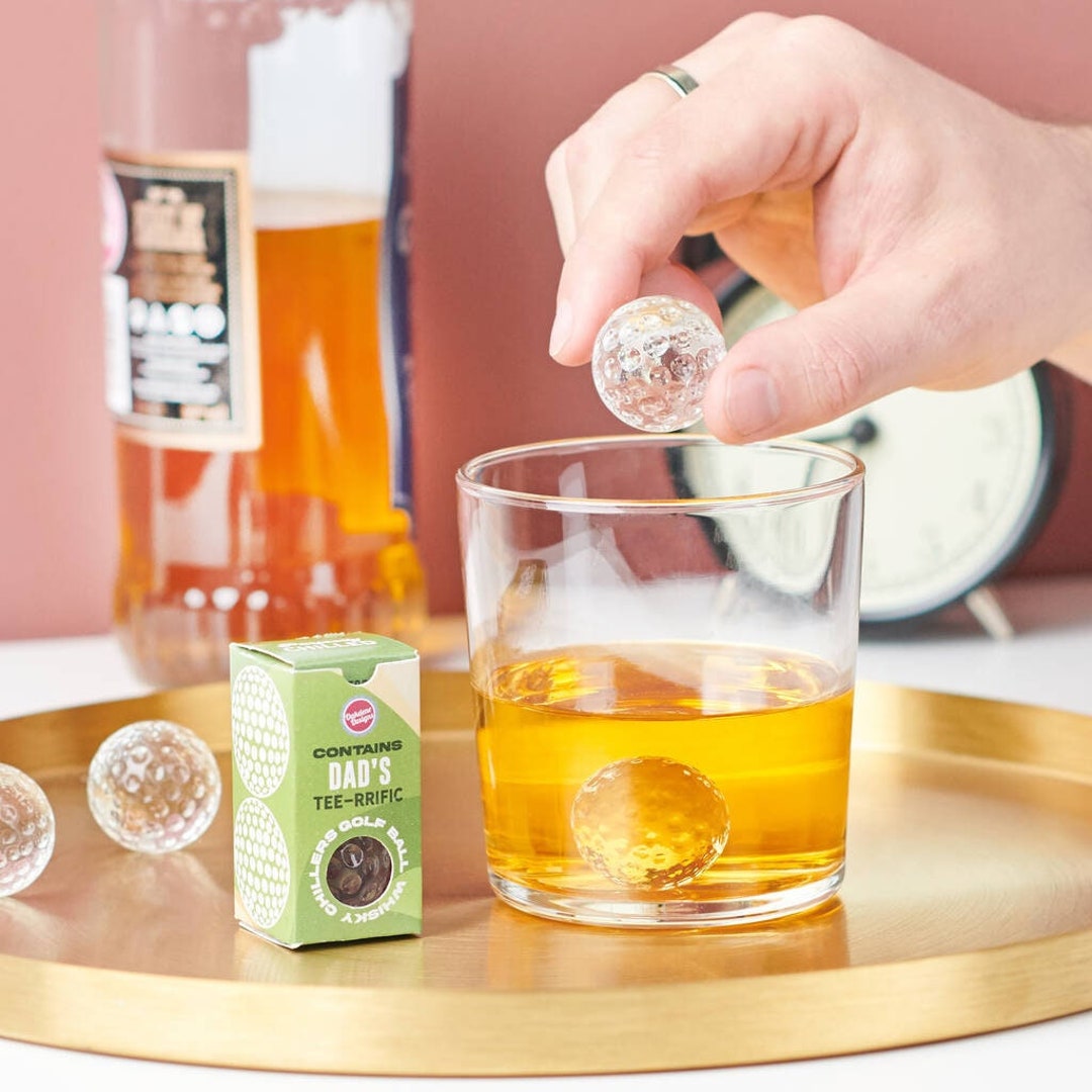 Personalised Golf Ball Whisky Chillers - Etsy