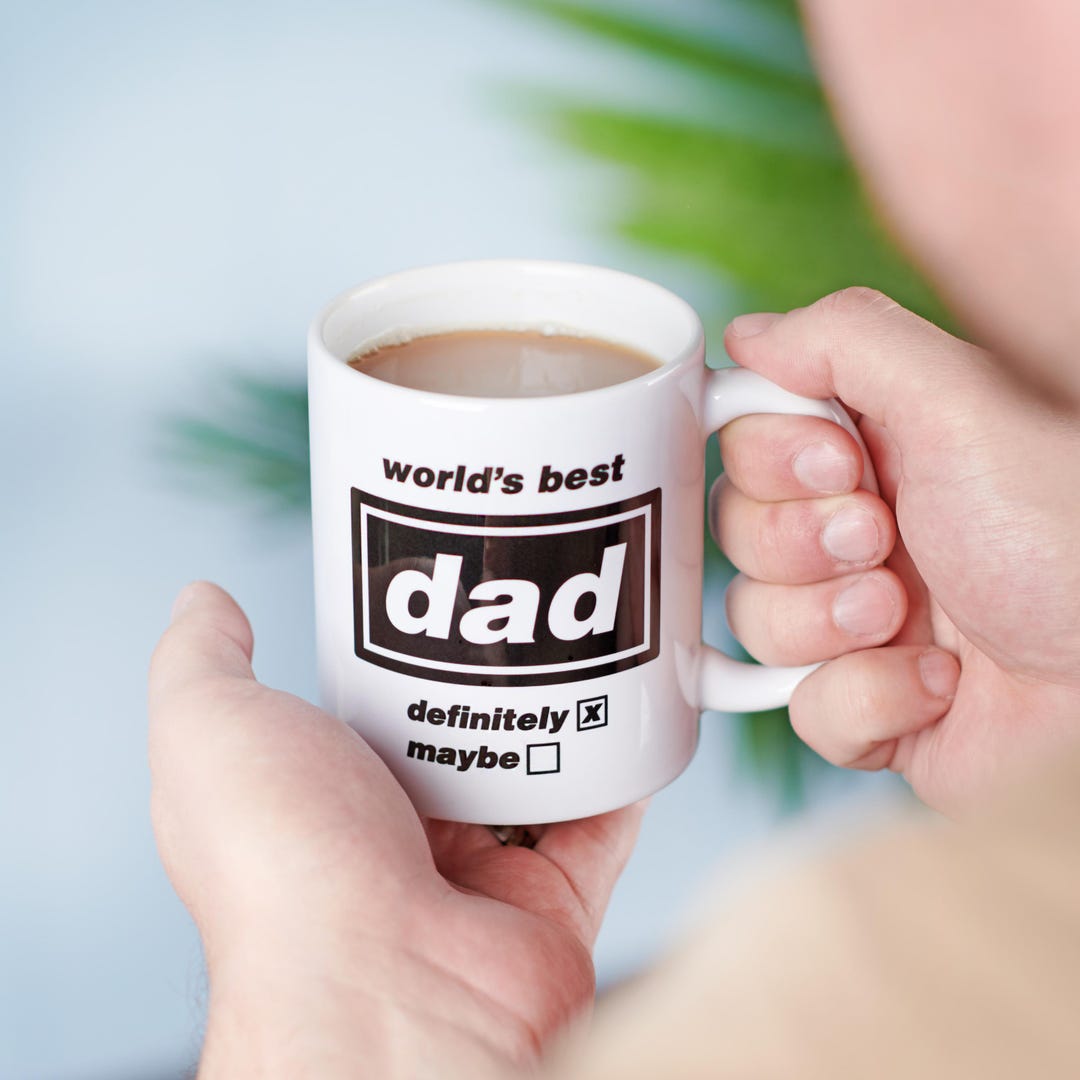 Funny Best Dad Oasis Mug | Music Lover Gift | Father's Day, Birthday ...
