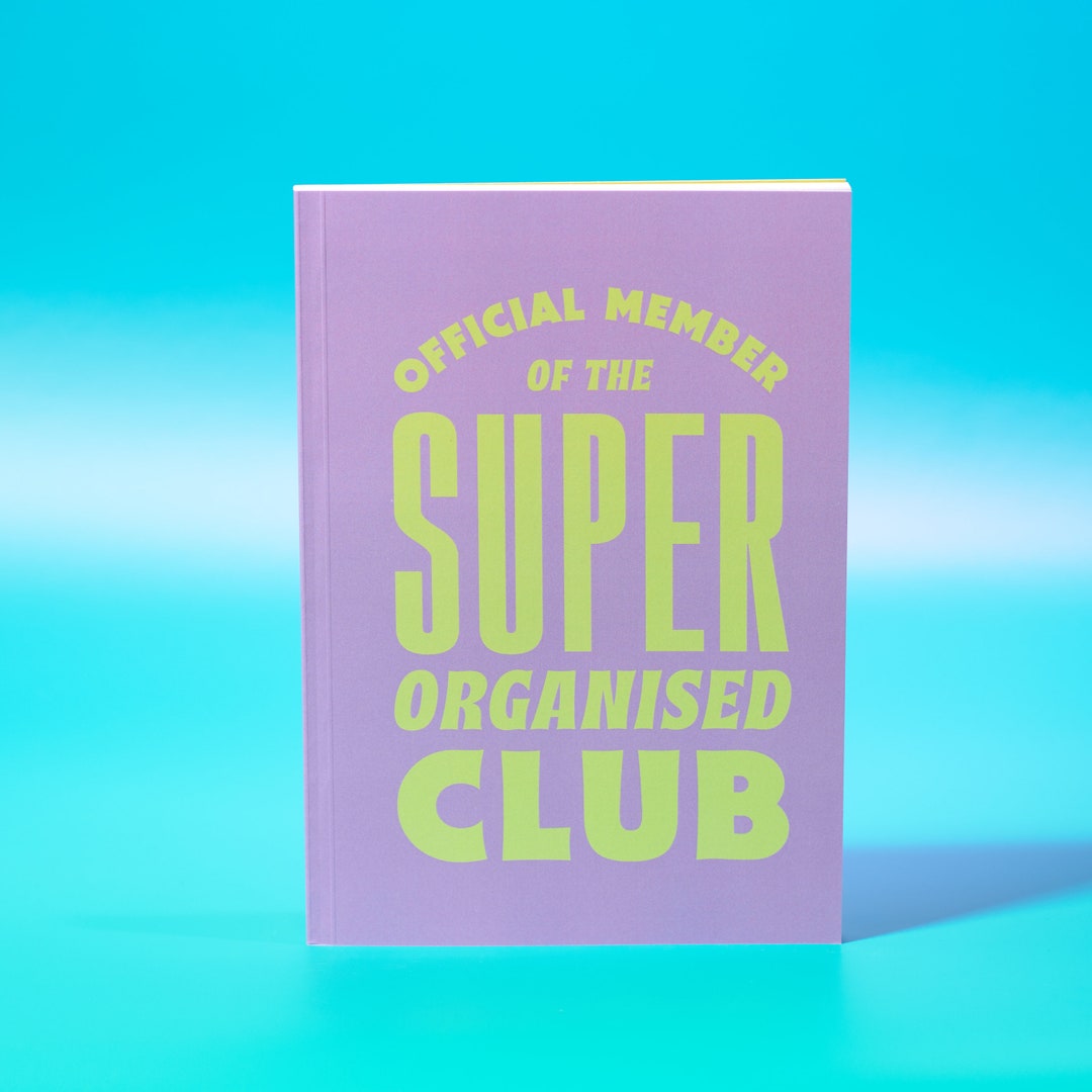 Lilac the Super Organised Club Notebook - Etsy