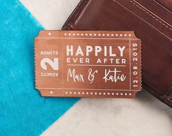 Copper Ticket - Etsy