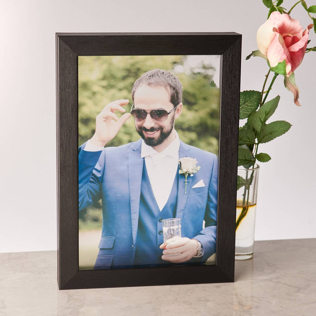 Personalised Transparent Photo Print With Frame - Etsy