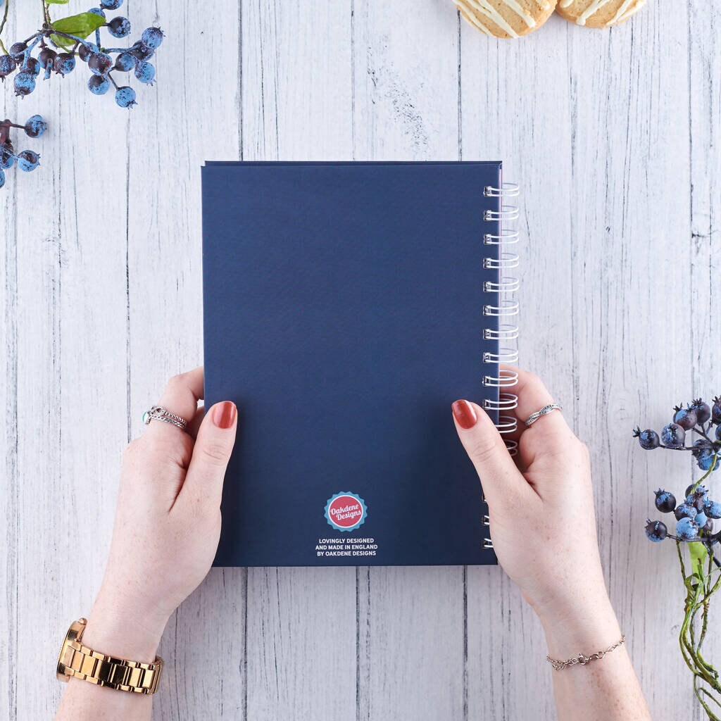 Personalised Baking Recipe Notebook - Etsy