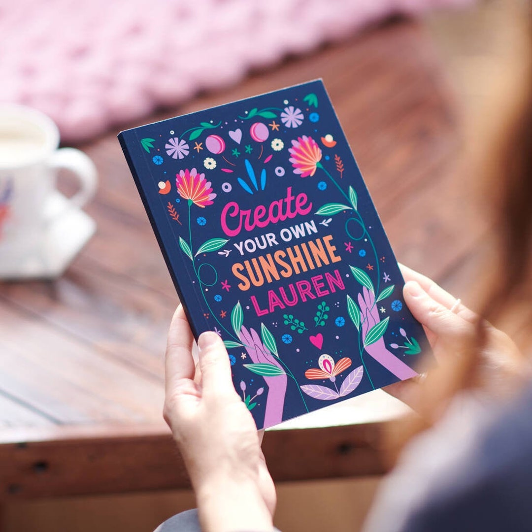 Personalised Create Your Own Sunshine Notebook - Etsy