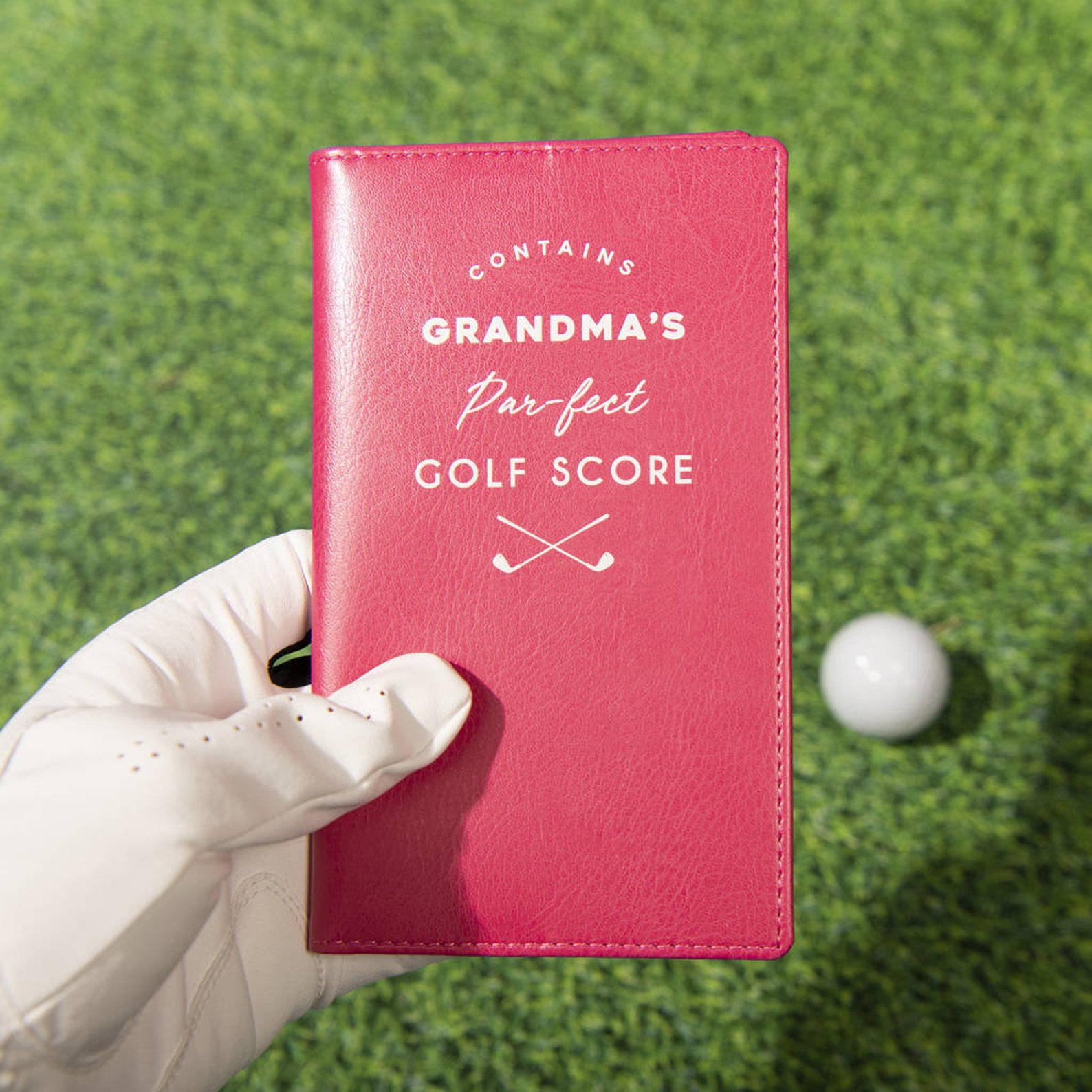 Personalised Golf Score Card Holder - Etsy UK