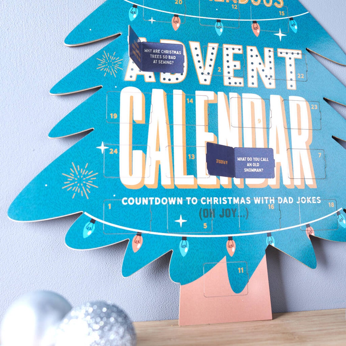 Personalised Funny Dad Joke Advent Calendar - Etsy