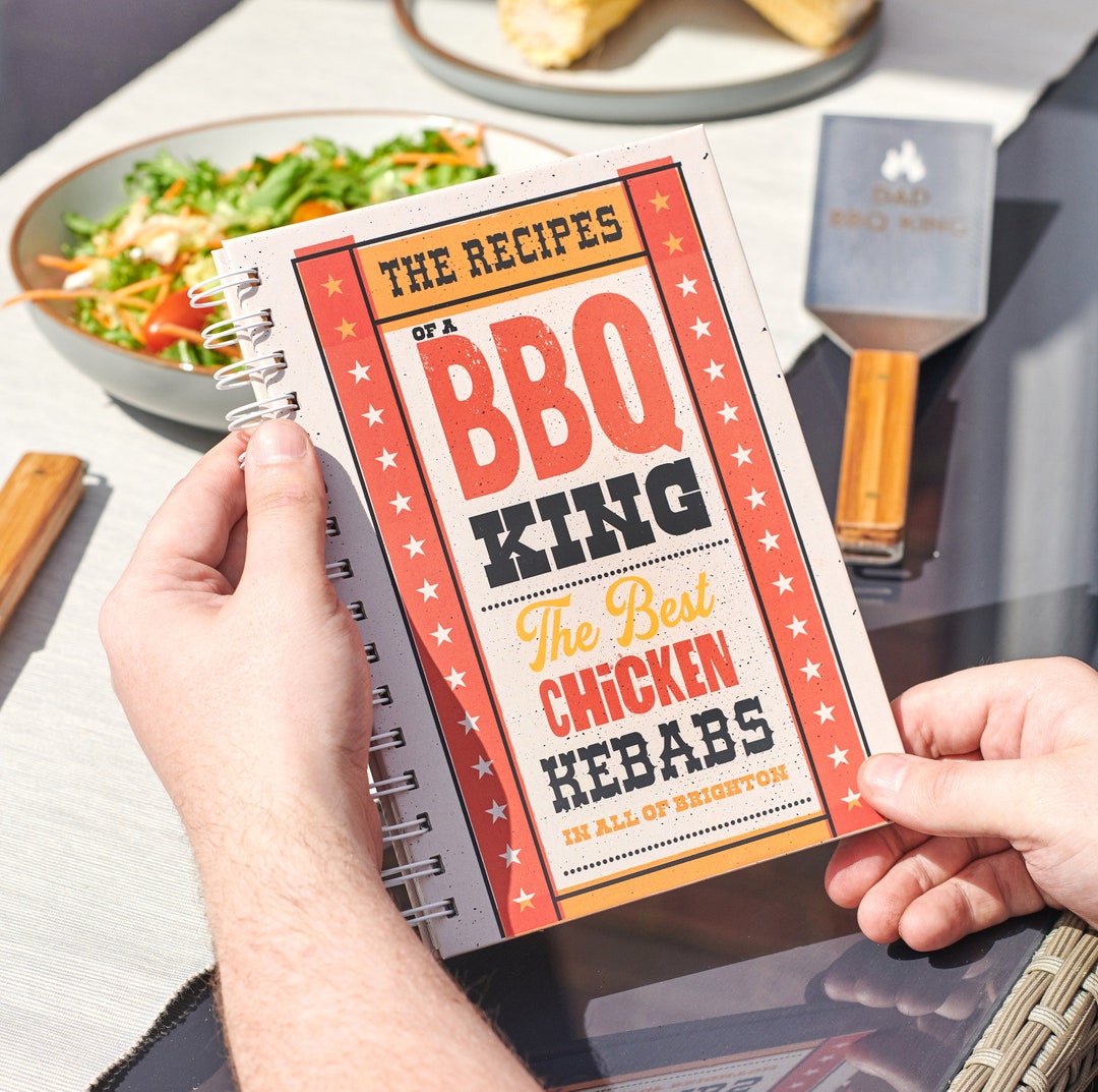 Personalised BBQ Recipe Notebook - Etsy UK