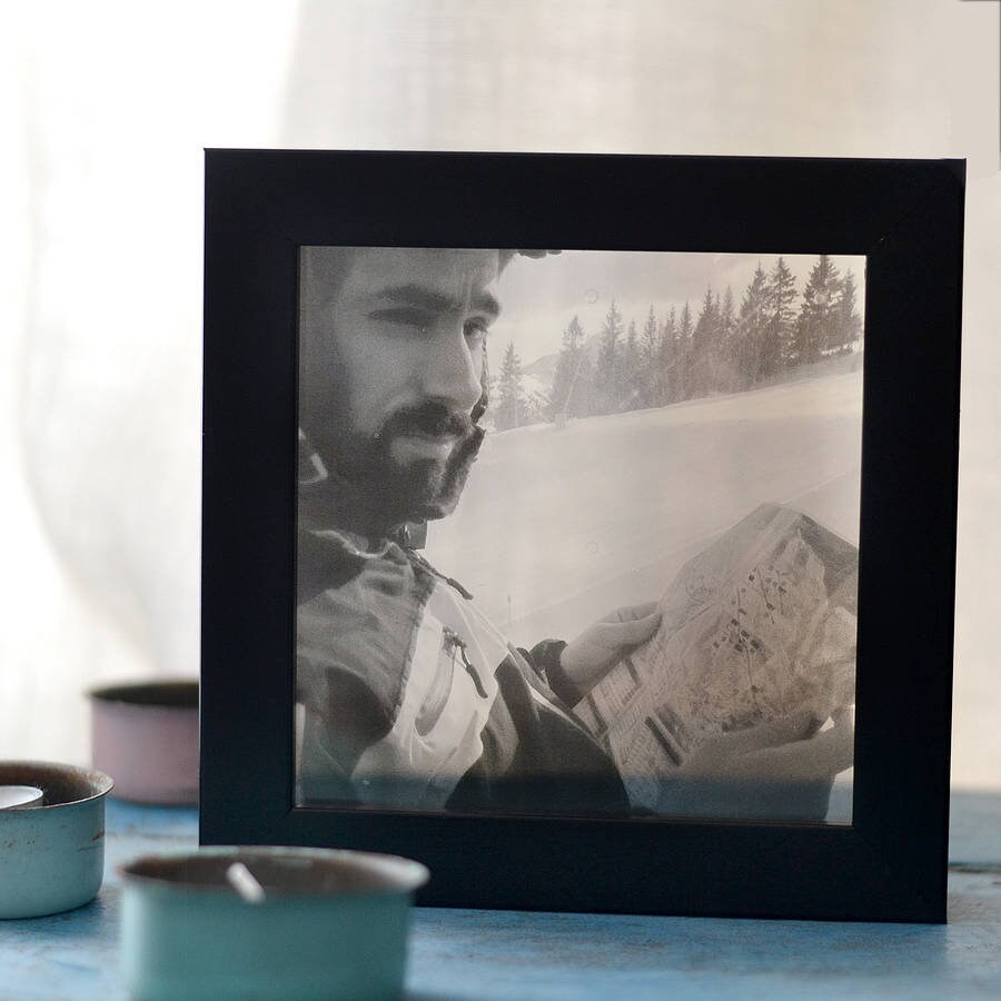 Personalised Transparent Photo Print With Frame - Etsy