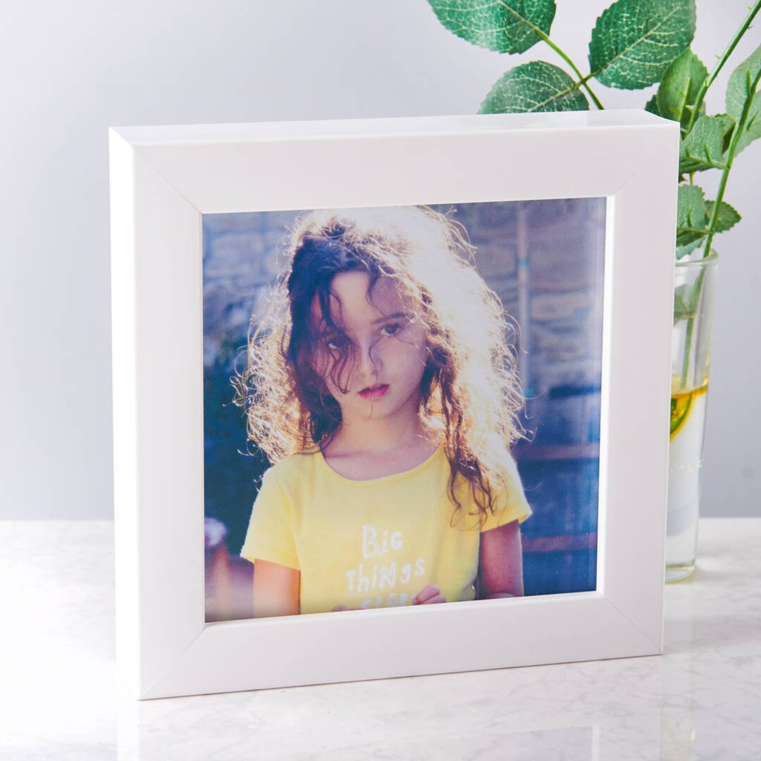 Personalised Transparent Photo Print With Frame - Etsy