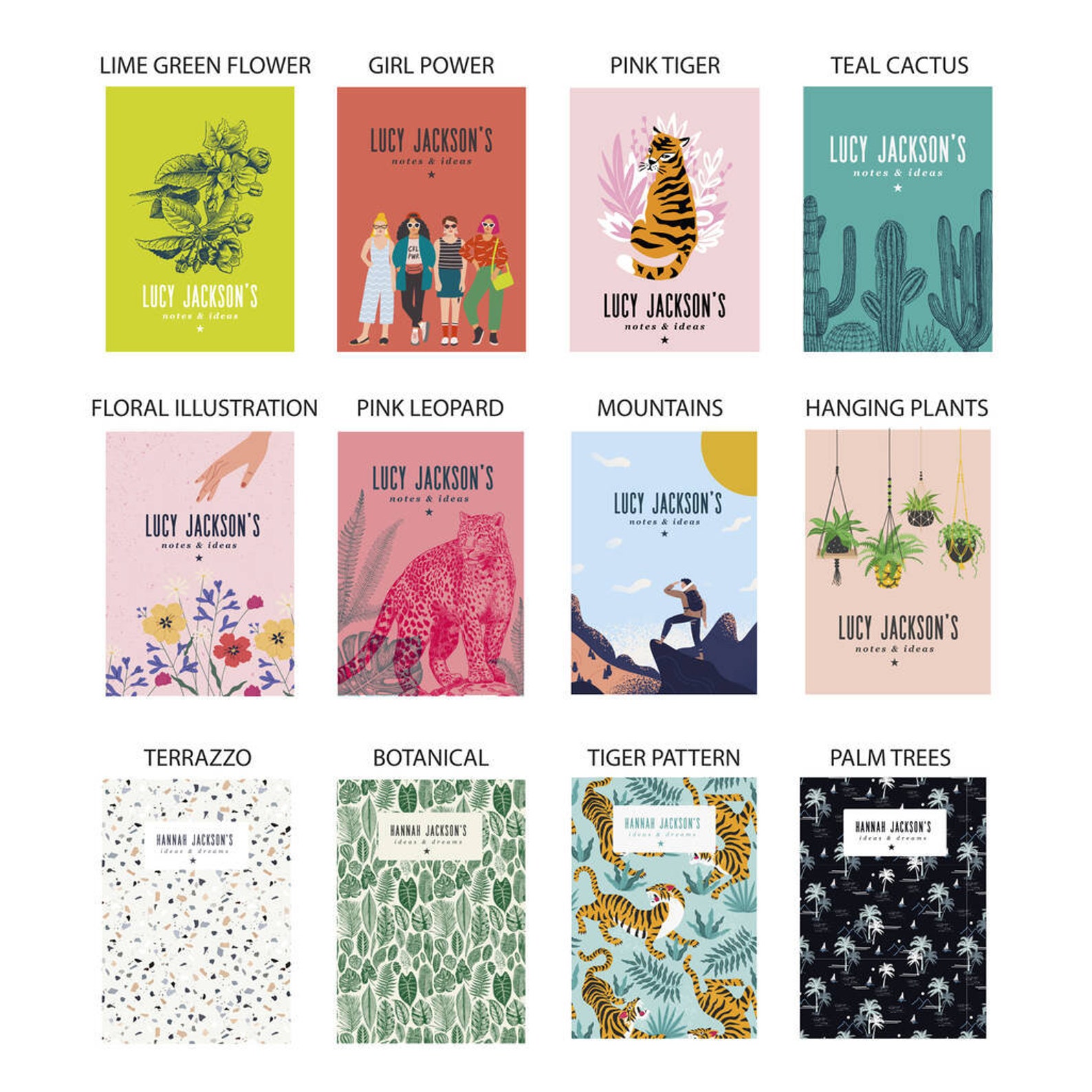 Design Your Own Personalised Notebook - Etsy