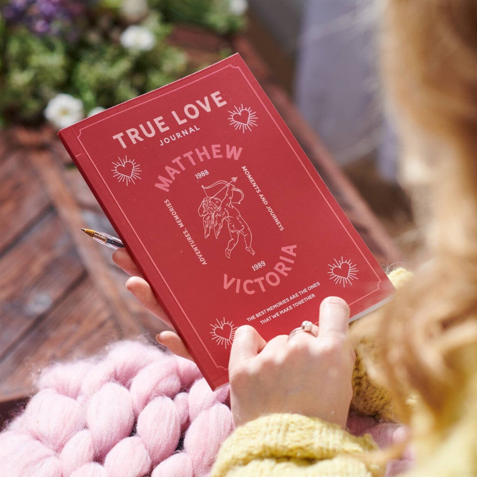 Personalised Couples Memory Journal - Etsy