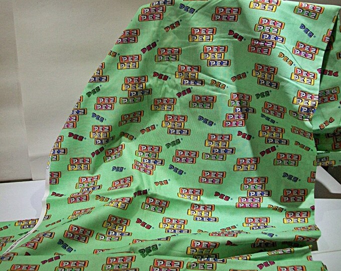 PEZ Candy Logo Cotton Print Fabric - Etsy