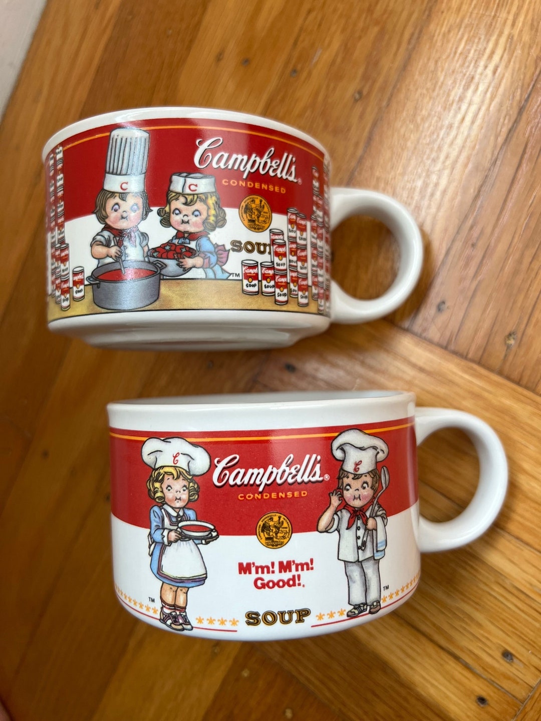 Vintage Campbell's Soup Mug Bowls Westwood 1997 Set of 2 - Etsy