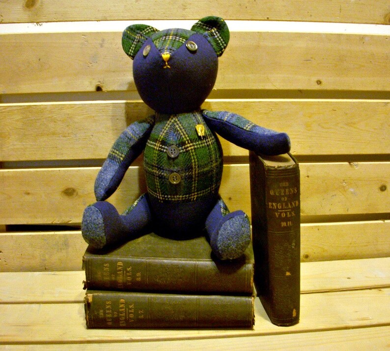 Custom Bear - Memory Bear - Handmade Teddy Bear - Personalized Bear ...