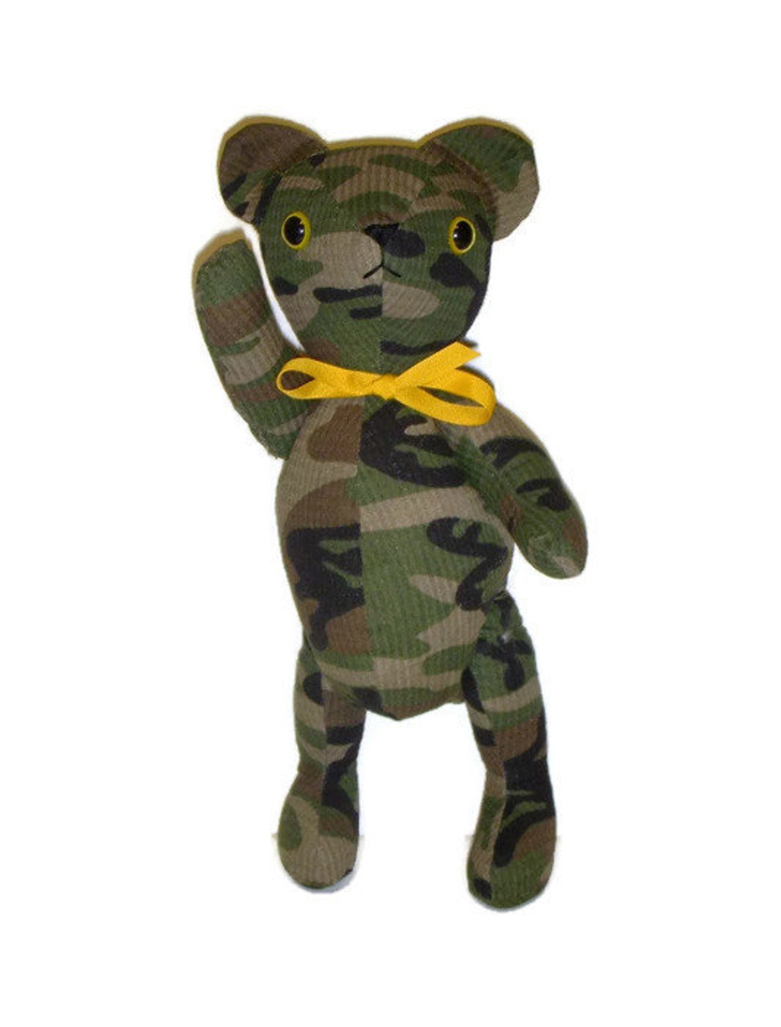Made to Order Military Bear Army Navy Marines Memory Bear - Etsy