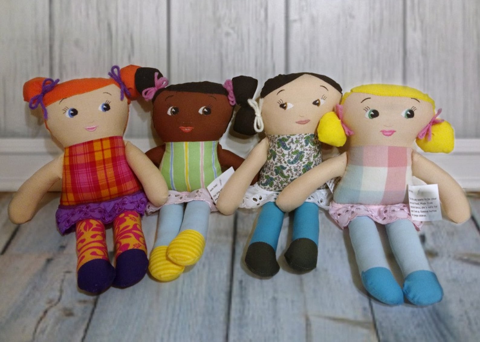 Custom Doll - Personalized Cloth Doll - Made to Order - Your Choice ...