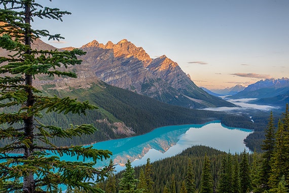 Lago Peyto Parque Nacional Banff