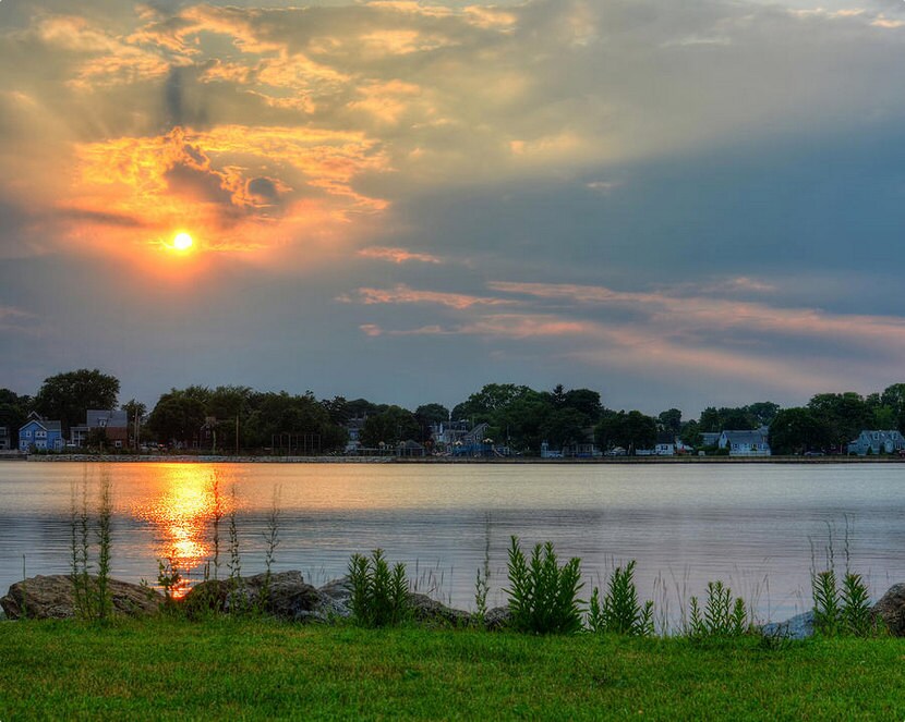 Collins Cove Sunset Salem MA Ocean Decor Ocean Art Ocean - Etsy