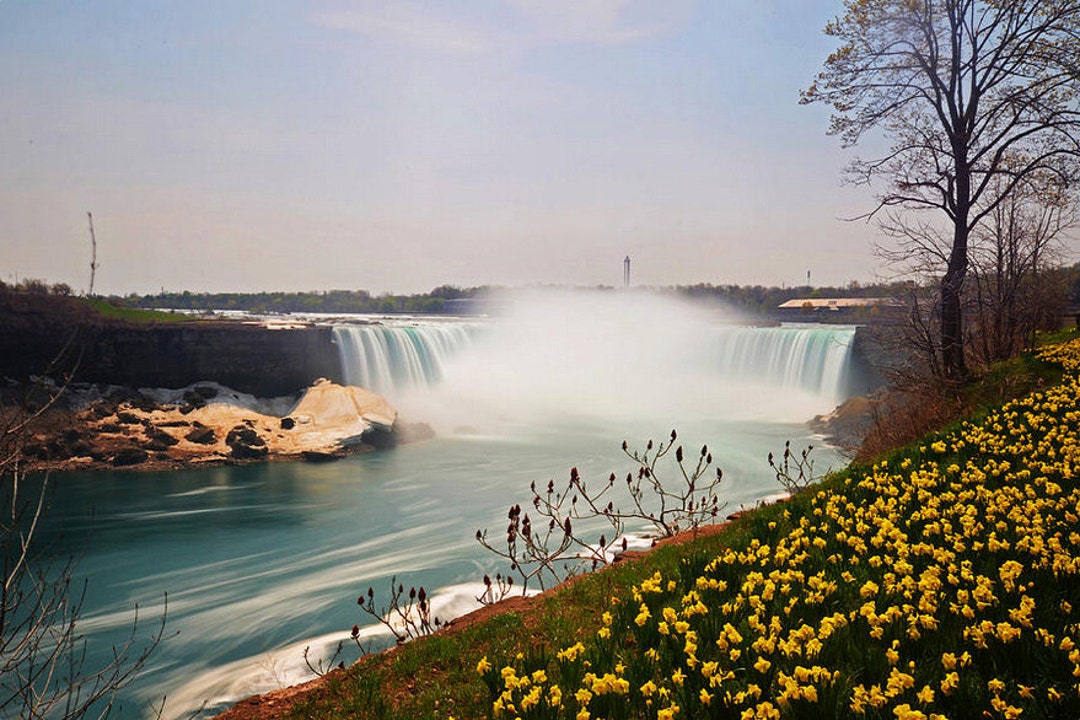 Niagara Falls in the Springtime - Etsy