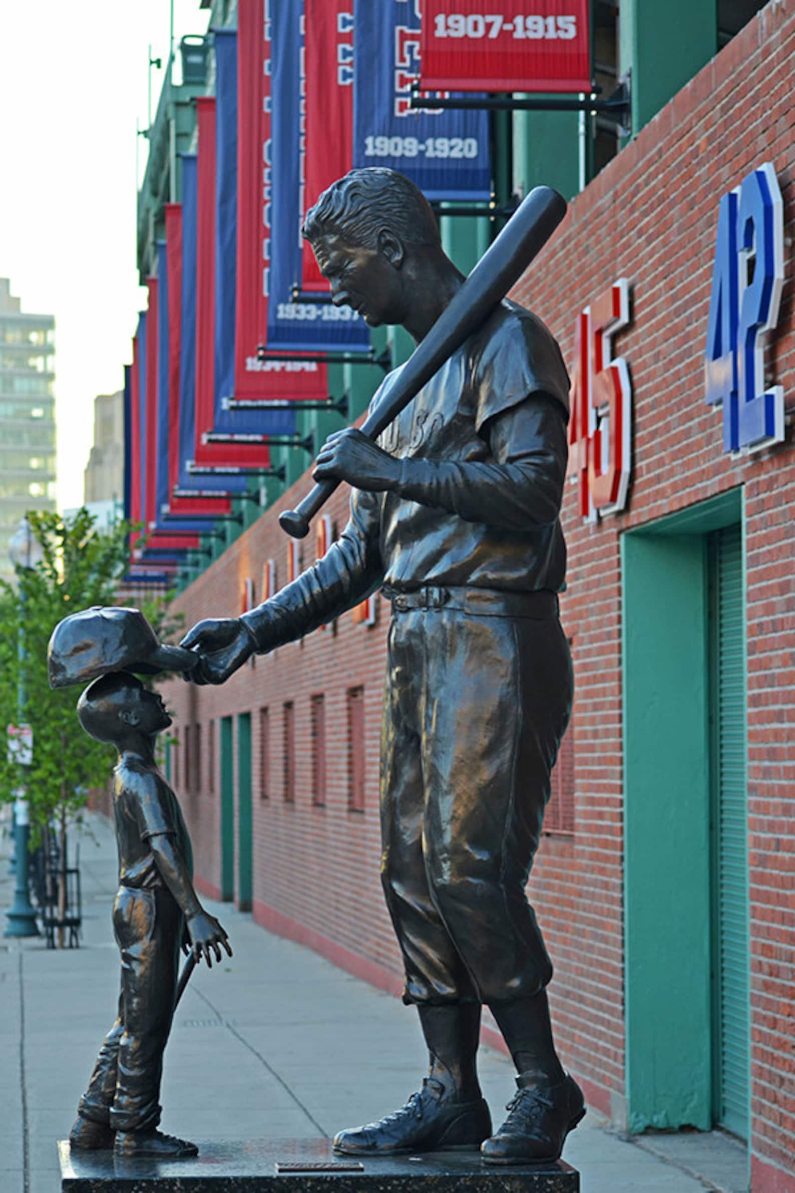 Ted Williams Statue at Fenway Park, Boston Print, Boston Photography ...