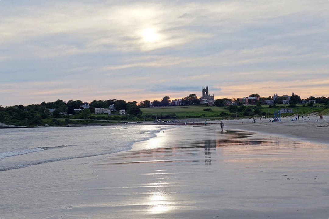 Newport, RI Sunset, Second Beach, Middletown RI, Rhode Island, New ...