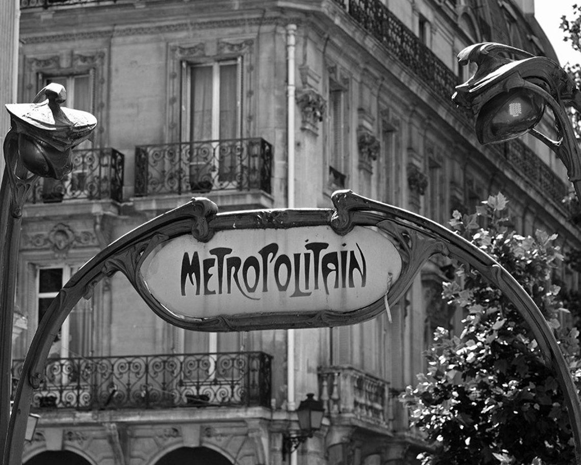 Paris Metropolitain Sign, Paris Photography, Paris Print, Paris Art ...