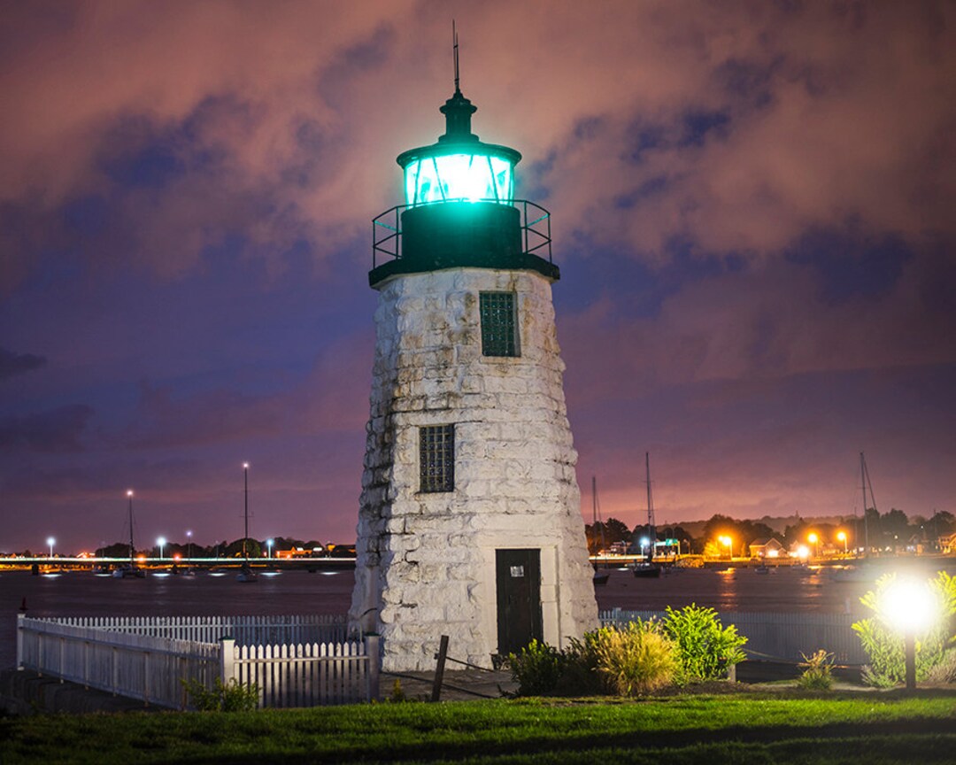 Goat Island Light, Newport, RI, Rhode Island, Lighthouse, Goat Island ...