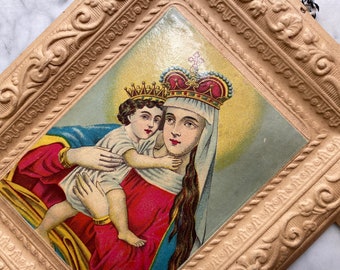 Madonna Lithograph - Etsy