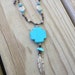 Southwest Sundance Style Turquoise & Tibetan Silver Cross - Etsy