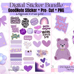 Goodnote Stickers, Digital Stickers, Printable Planner Stickers ...