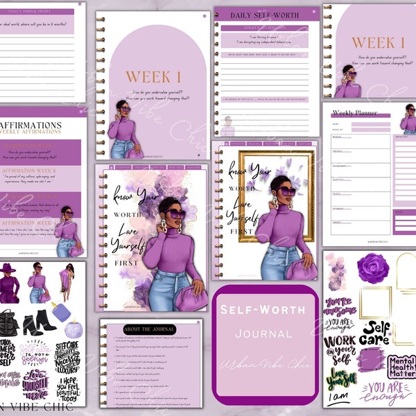 Black Girl Planner - Etsy