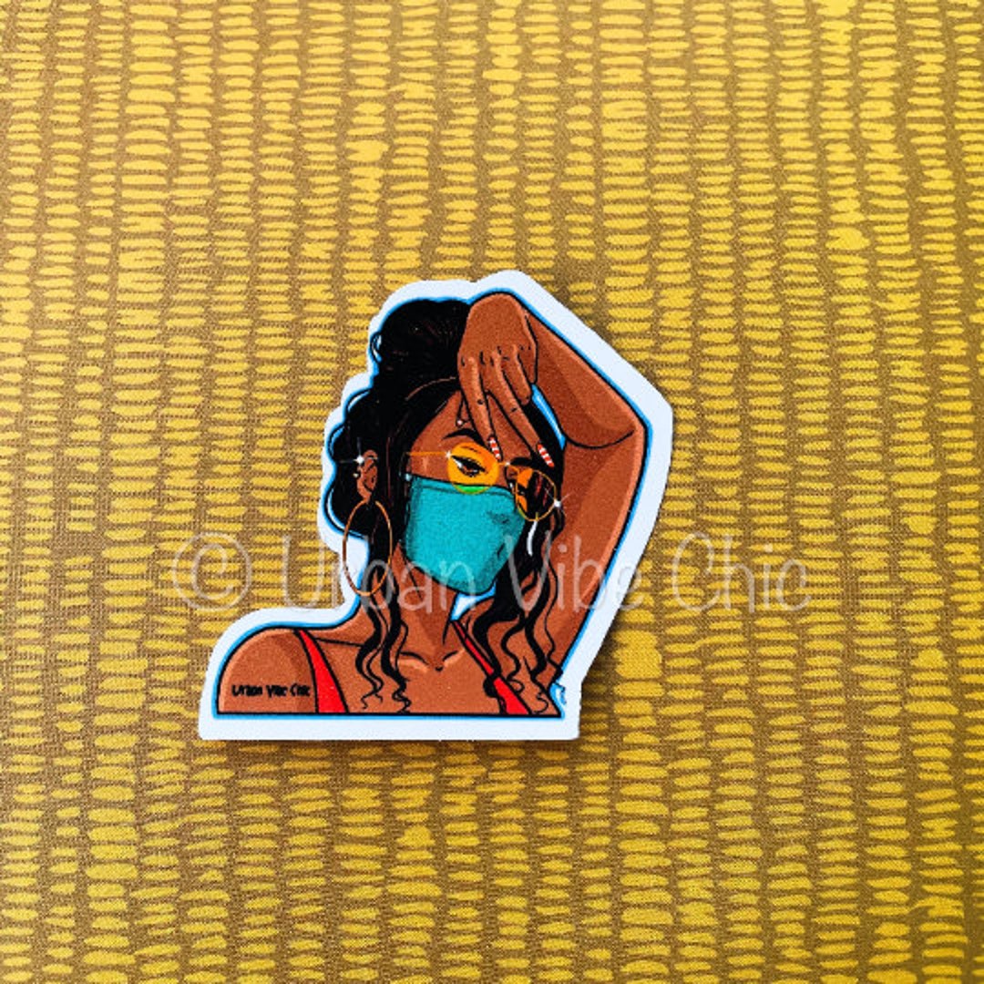 Black Girl Magic Melanin Stickers Vinyl Stickers Boho Aesthetic ...