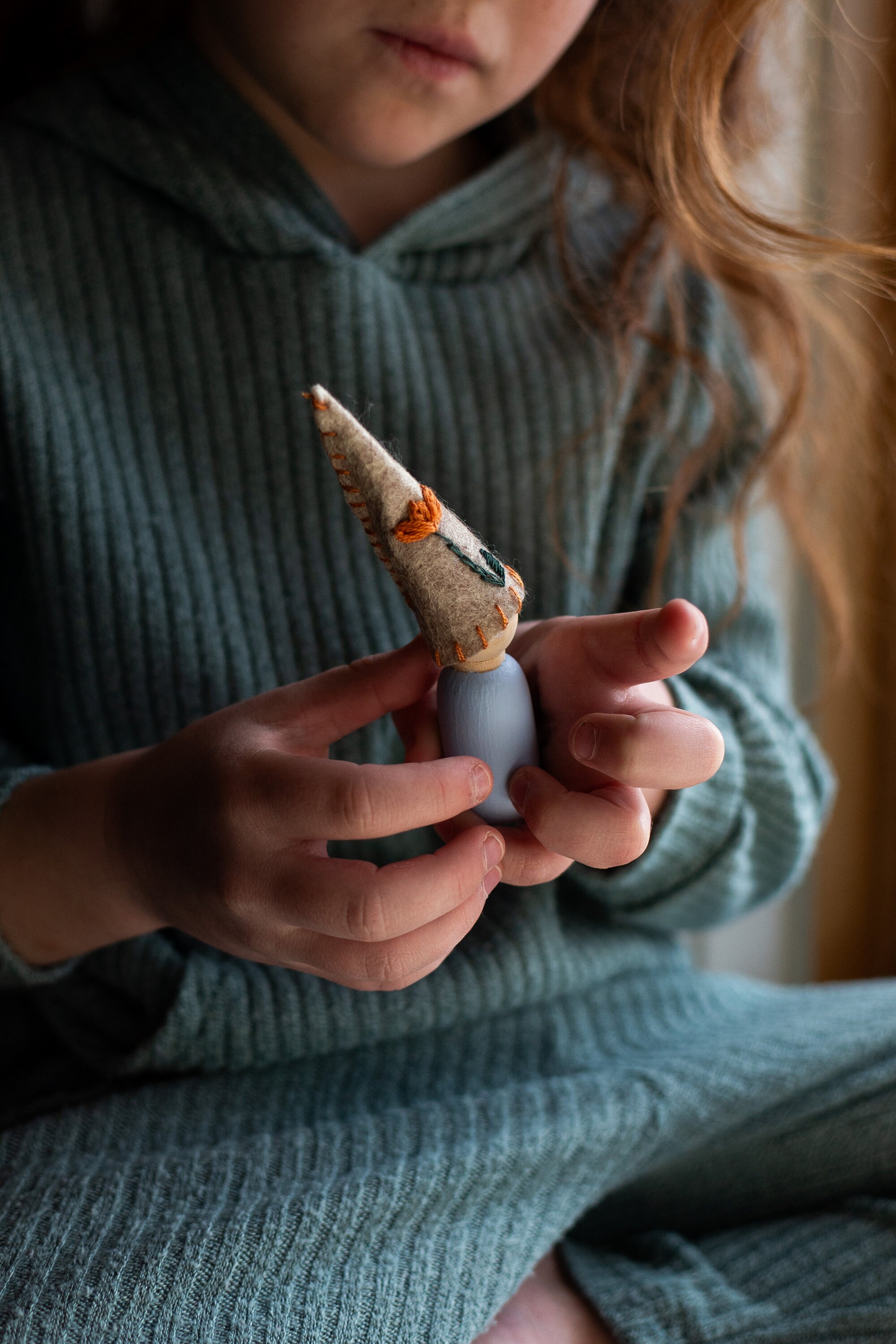 Easter/ Spring Inspired Peg Dolls Floral Toddler Toys - Etsy