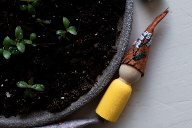 Easter/ Spring Inspired Peg Dolls Floral Toddler Toys - Etsy