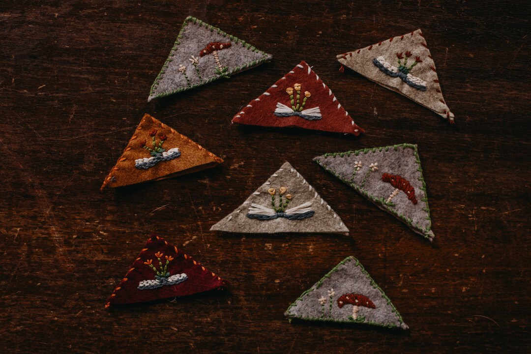 Hand Sewn Felt Bookmark Corner Page Saver - Etsy